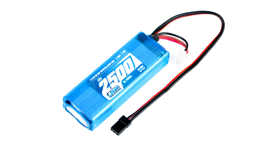 LRP LiPo 2500 RX-Pack 2/3A Straight 7.4V / TX Futaba T7/T10PX | Produkt ...